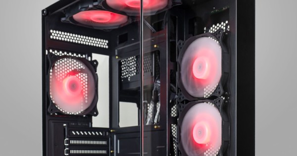 Revenger Base Dynamic Mini 5 ARGB Mid Tower Micro ATX Case