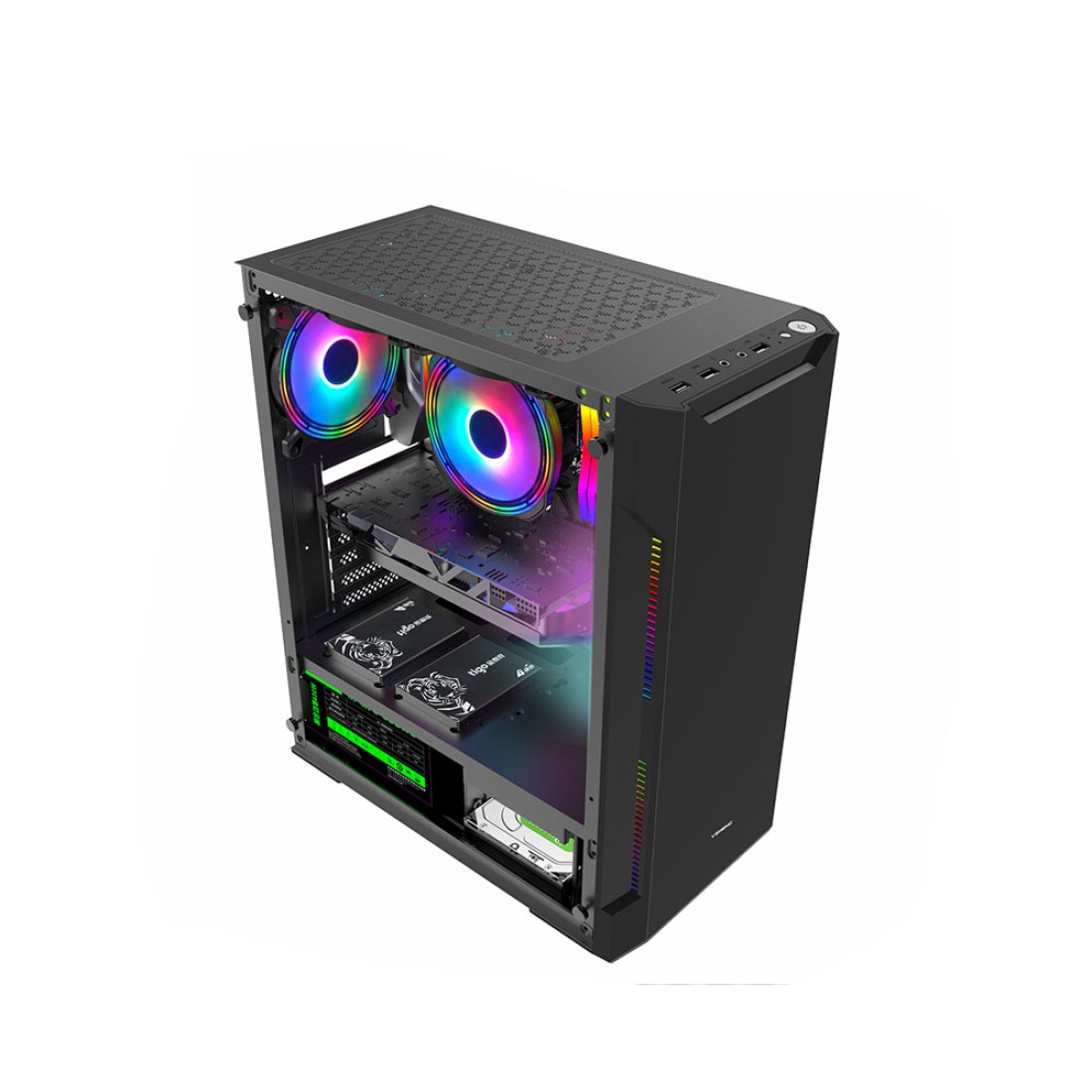 REVENGER ARES II MID TOWER DESKTOP RGB GAMING CASING Price in BD